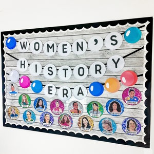 Womens History Month Bulletin Board, Women's History Posters ...