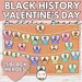 Black History Valentine's Day Bulletin Board, Bulletin Board Set, Door ...