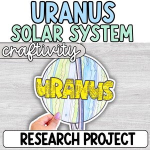 All About Uranus Craft, Solar System Project, Planet Coloring Page ...