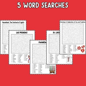 Winter Holidays Around the World Activities, Reading Passage, Word ...