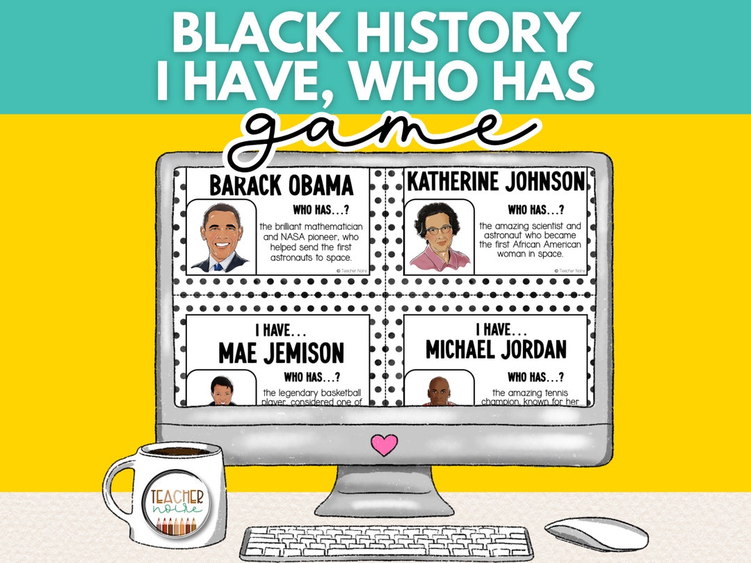 Black History Games, Black History Trivia, Famous Black People, Fun ...
