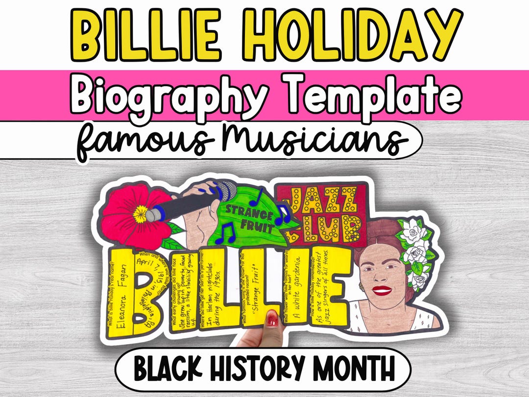 Billie Holiday, Black History Month Famous Musicians, Women's History ...