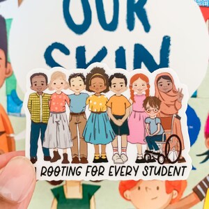 Diversity Inclusion Teacher Sticker, Celebrate Diversity Sticker, I'm ...