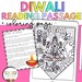 Diwali Coloring Page, Diwali Reading, Diwali Activities, Diwali ...