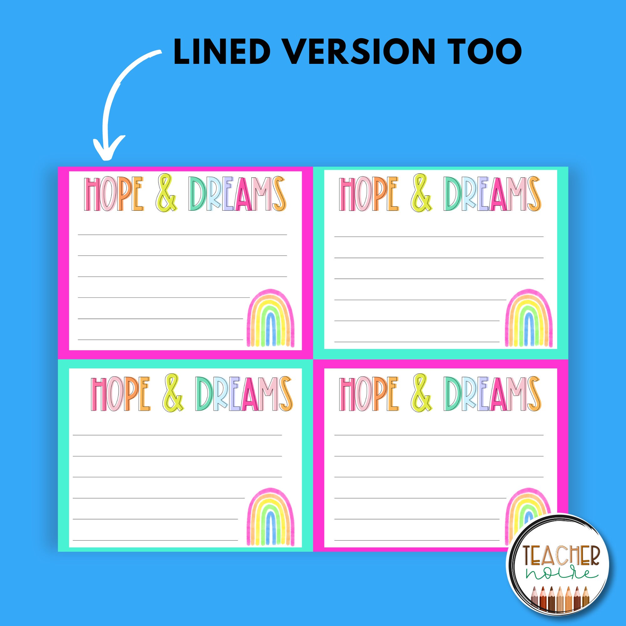 Hopes and Dreams Notes for Students, Message to a Students From Parents ...