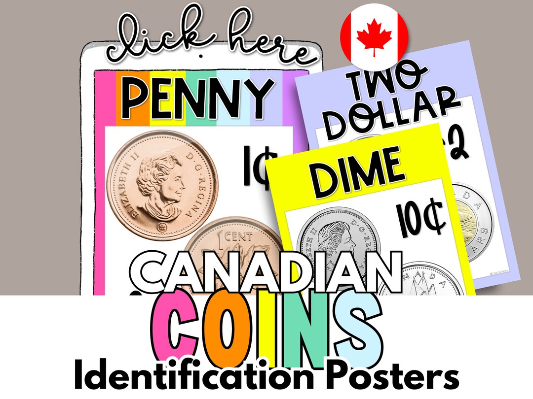Canadian Money | Canadian Coins Worth Poster, Canadian Coin Posters ...
