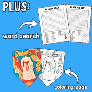 St. Lucia's Day | Reading Comprehension With Questions, December Winter ...