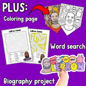 Lebron James | Reading Comprehension, Famous Athletes, Biography ...