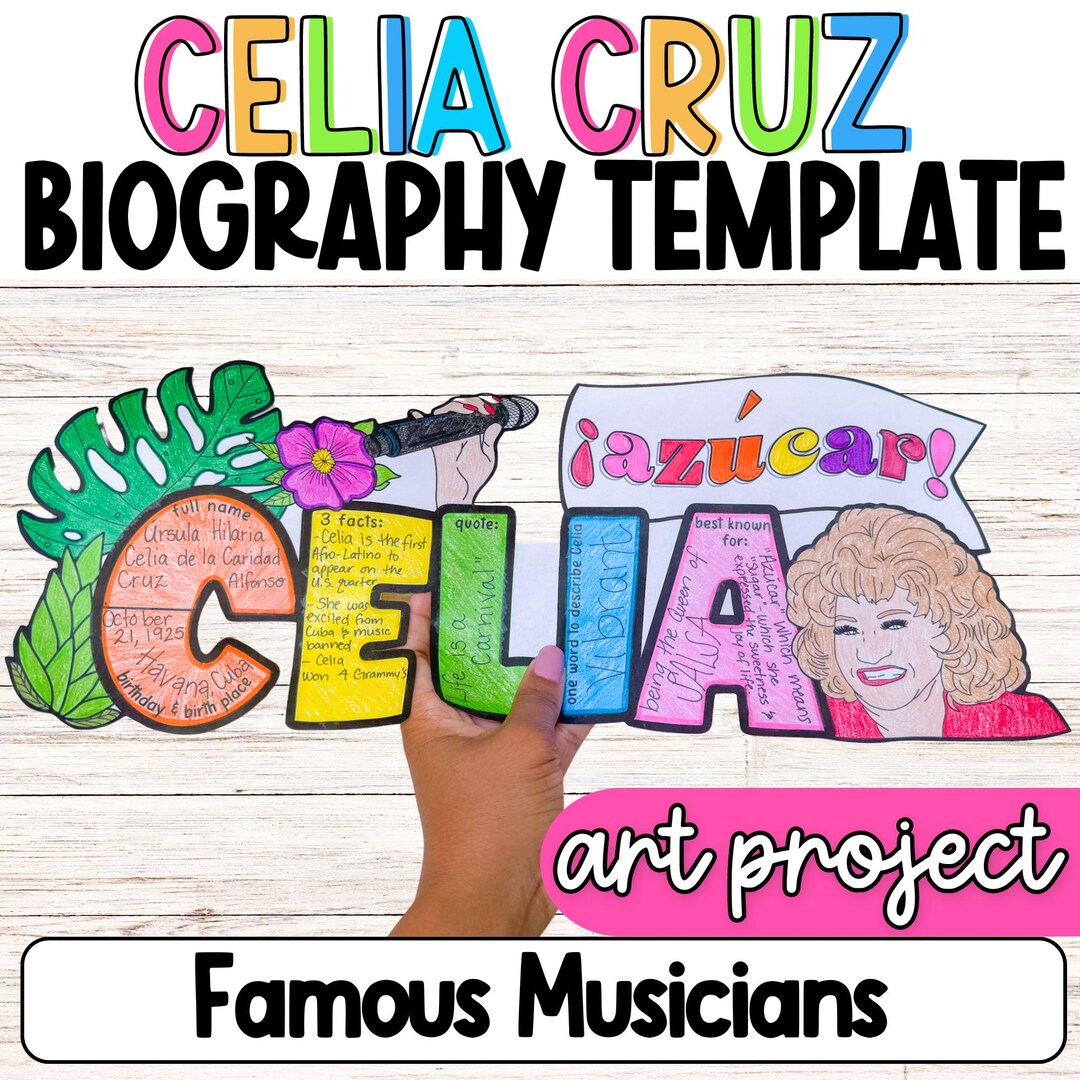 Celia Cruz- Queen of Salsa, Famous Musicians, Hispanic Heritage Month ...