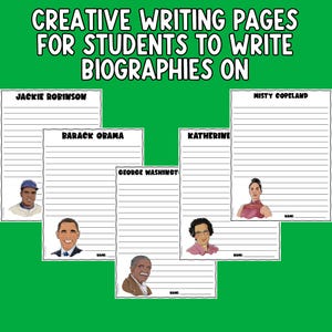 Black History Month, Historical Figures, Research Biography Project ...