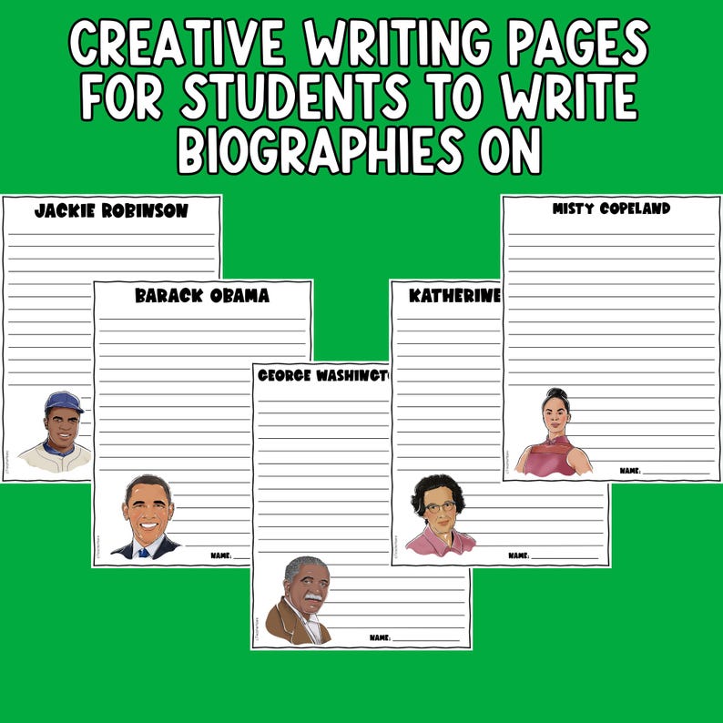 Black History Month, Historical Figures, Research Biography Project ...