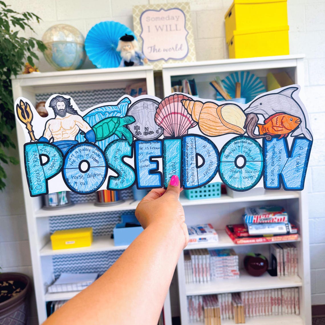 Poseidon, Ancient Greek God and Goddesses, Greek Mythology Project ...