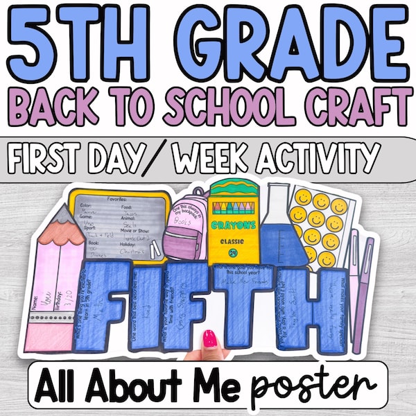 All About Me Board - Etsy