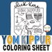 Yom Kippur Coloring Yom Kippur Printable Worksheets Jewish - Etsy