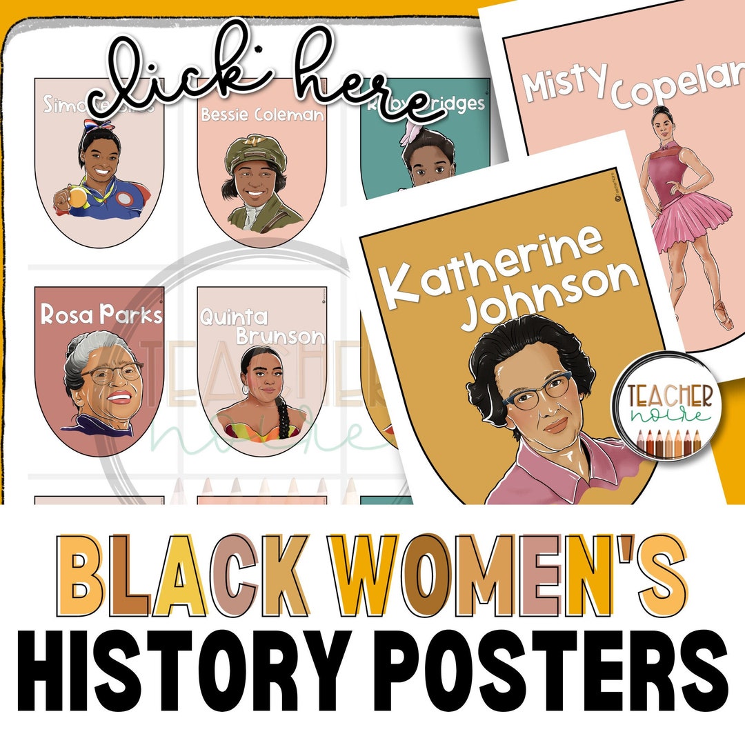 Black Women's History, Black Women's History Month, Women's History ...