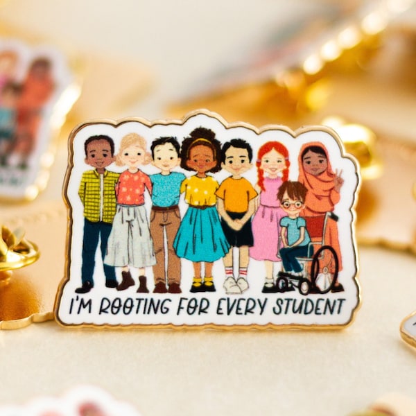 Teacher Pin - Etsy