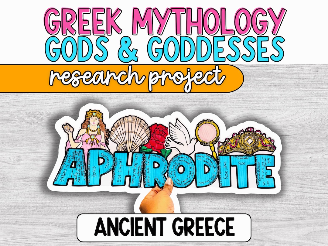 Aphrodite, Ancient Greek God and Goddesses, Greek Mythology Project ...