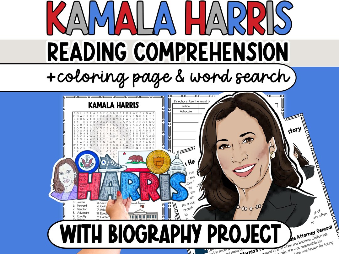 Kamala Harris | Reading Comprehension, Black History, Women's History ...