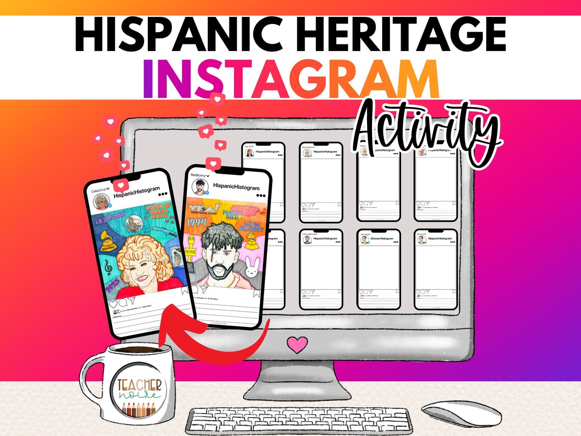Hispanic Heritage Month Project, Bulletin Board, Famous Latinx Posters ...