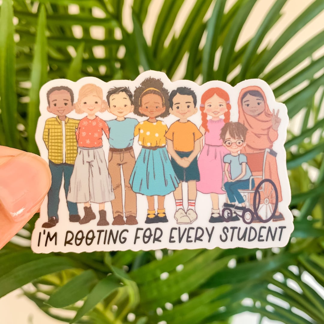 Diversity Inclusion Teacher Sticker, Celebrate Diversity Sticker, I'm ...