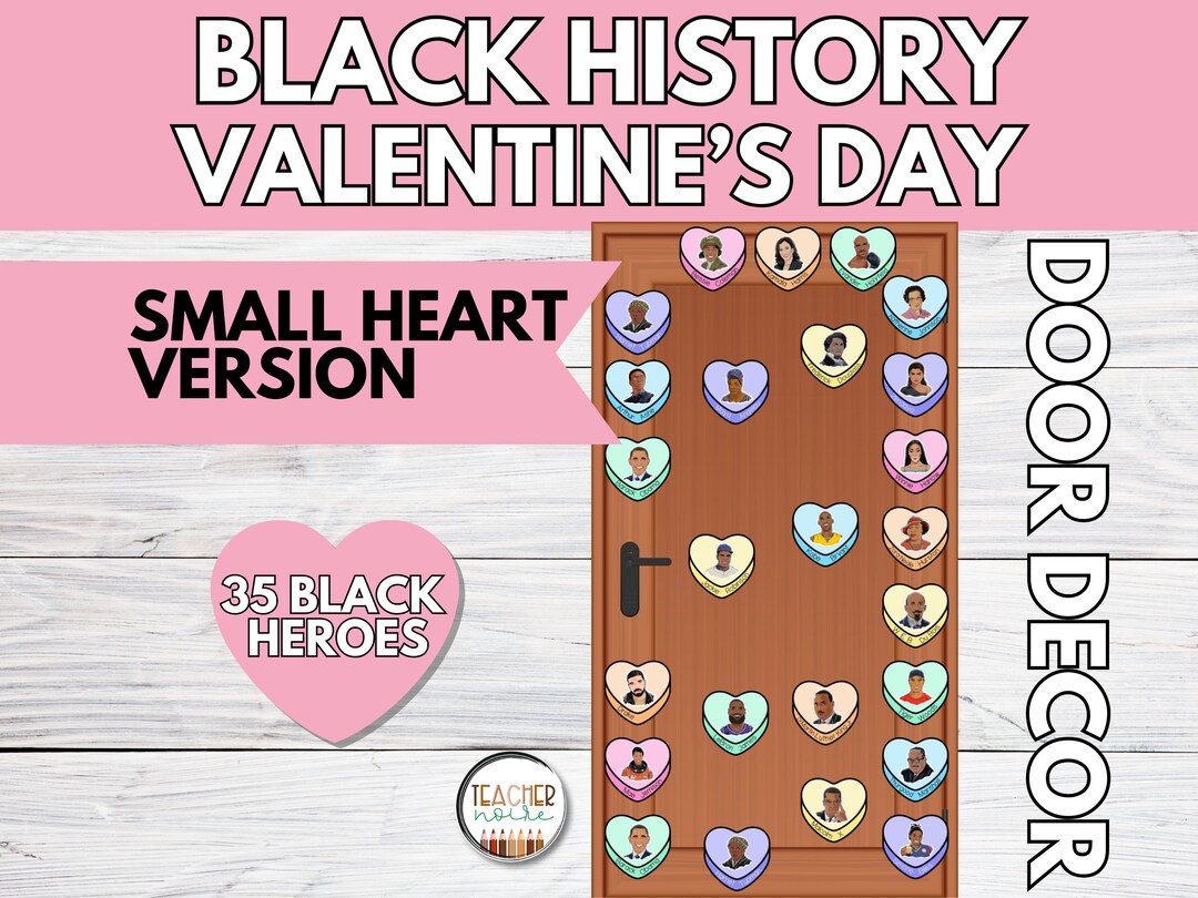 Valentine's Door Decor, Black History Door Decorations, Door Decor ...