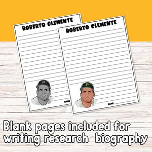Roberto Clemente, Famous Athletes, Baseball, Biography Template ...