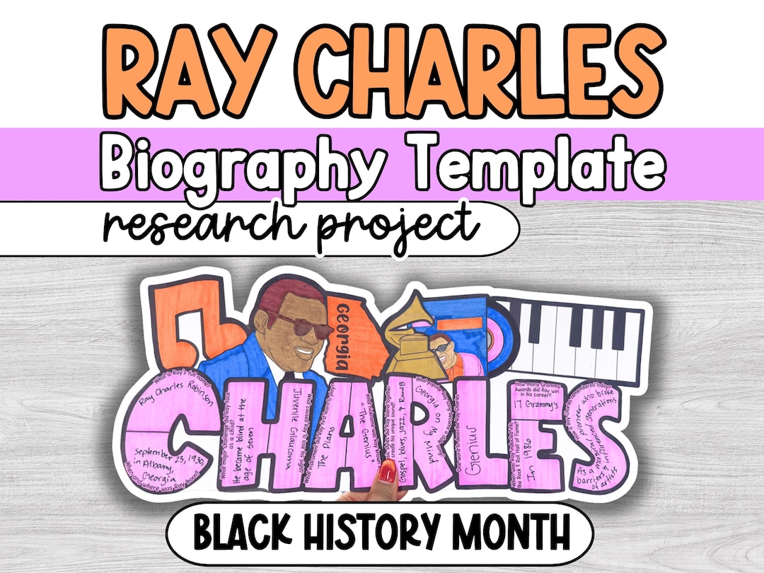 Ray Charles, Black History Month Famous Musicians, Historical Figures ...