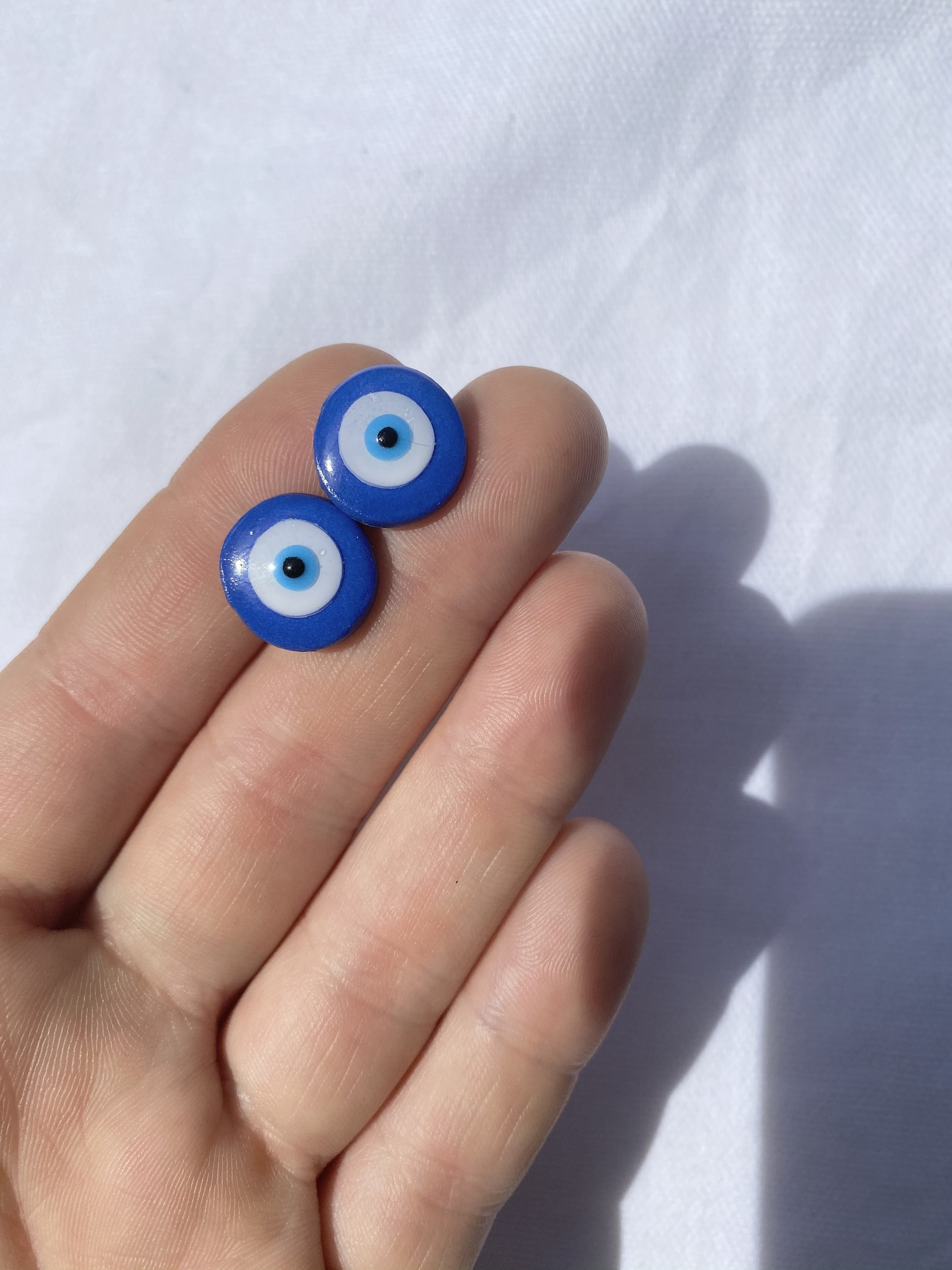 Evil Eye Earrings and Keychains | Etsy