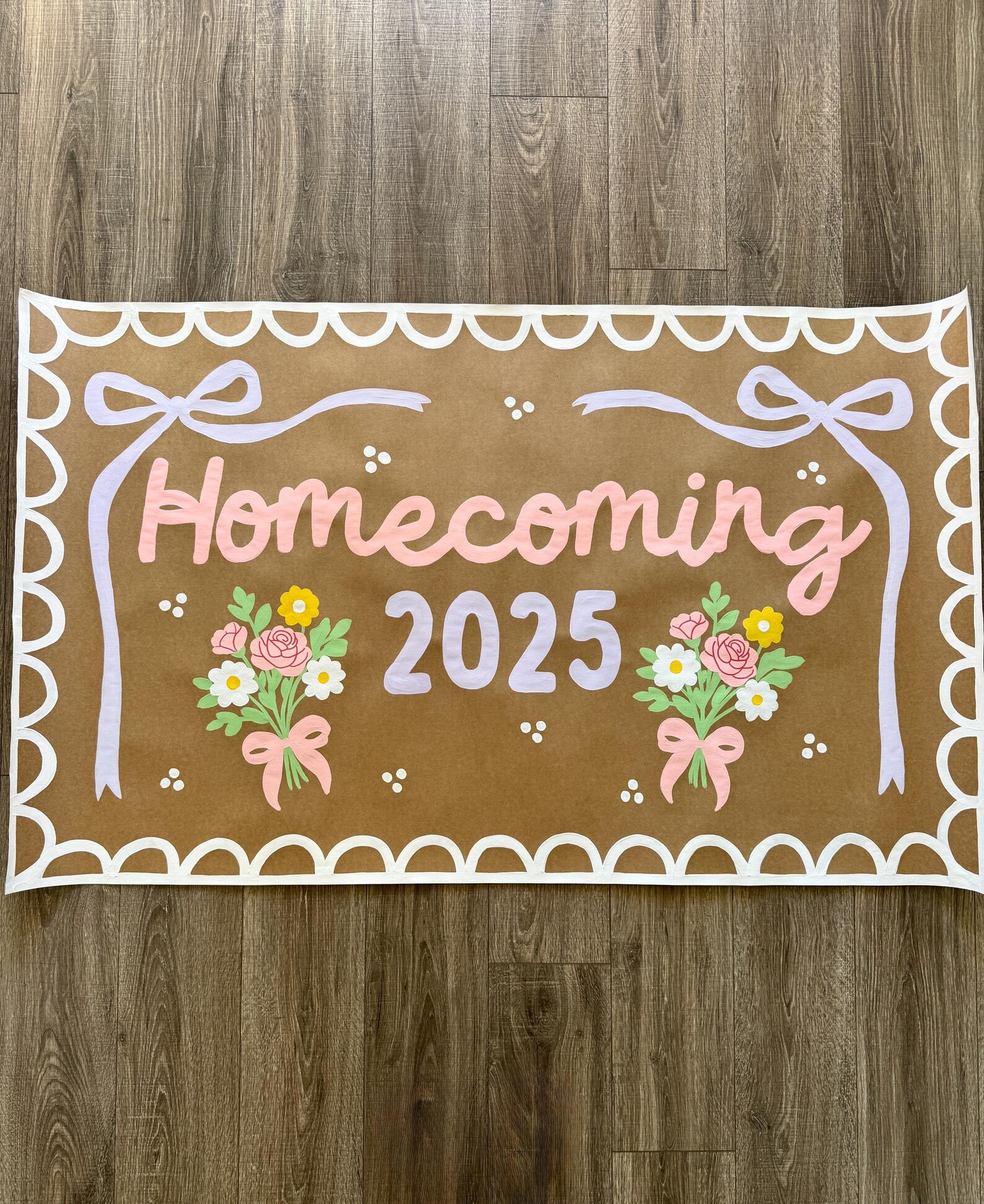 HOCO | Homecoming Banner Template: Editable Canva Design (instant ...