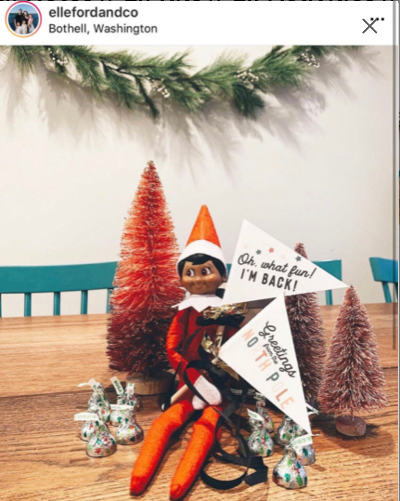 Elf Mini Pennant Flags: Printable Elf Props (PDF) - Etsy