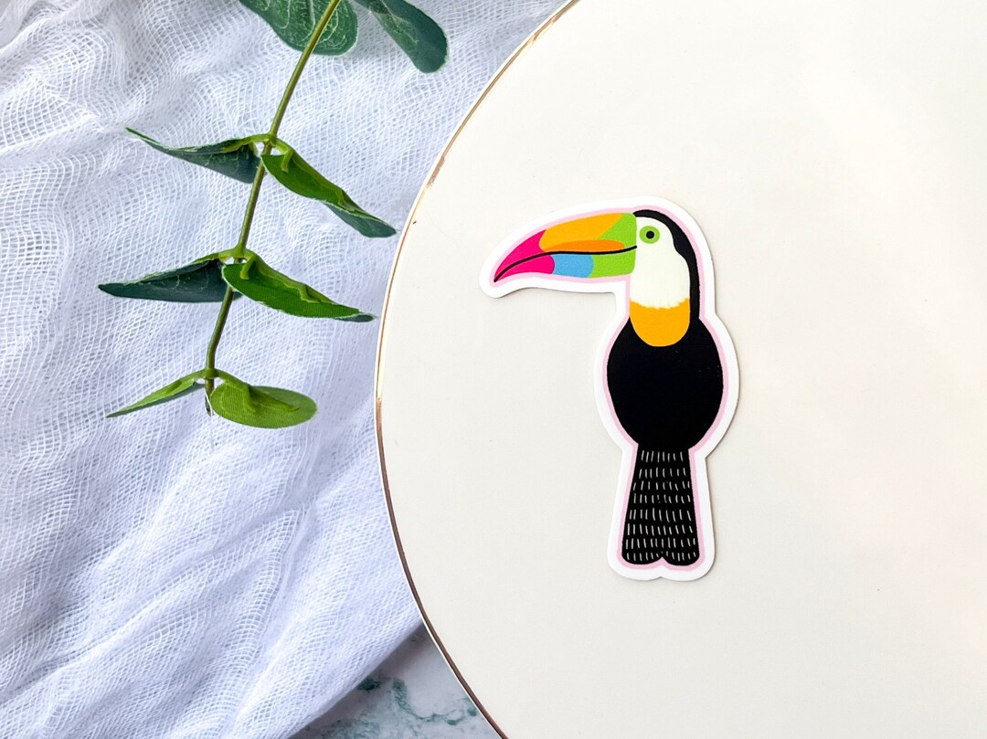 Toucan Sticker | Toucan Decal | Bird Sticker | Inspirational Sticker ...