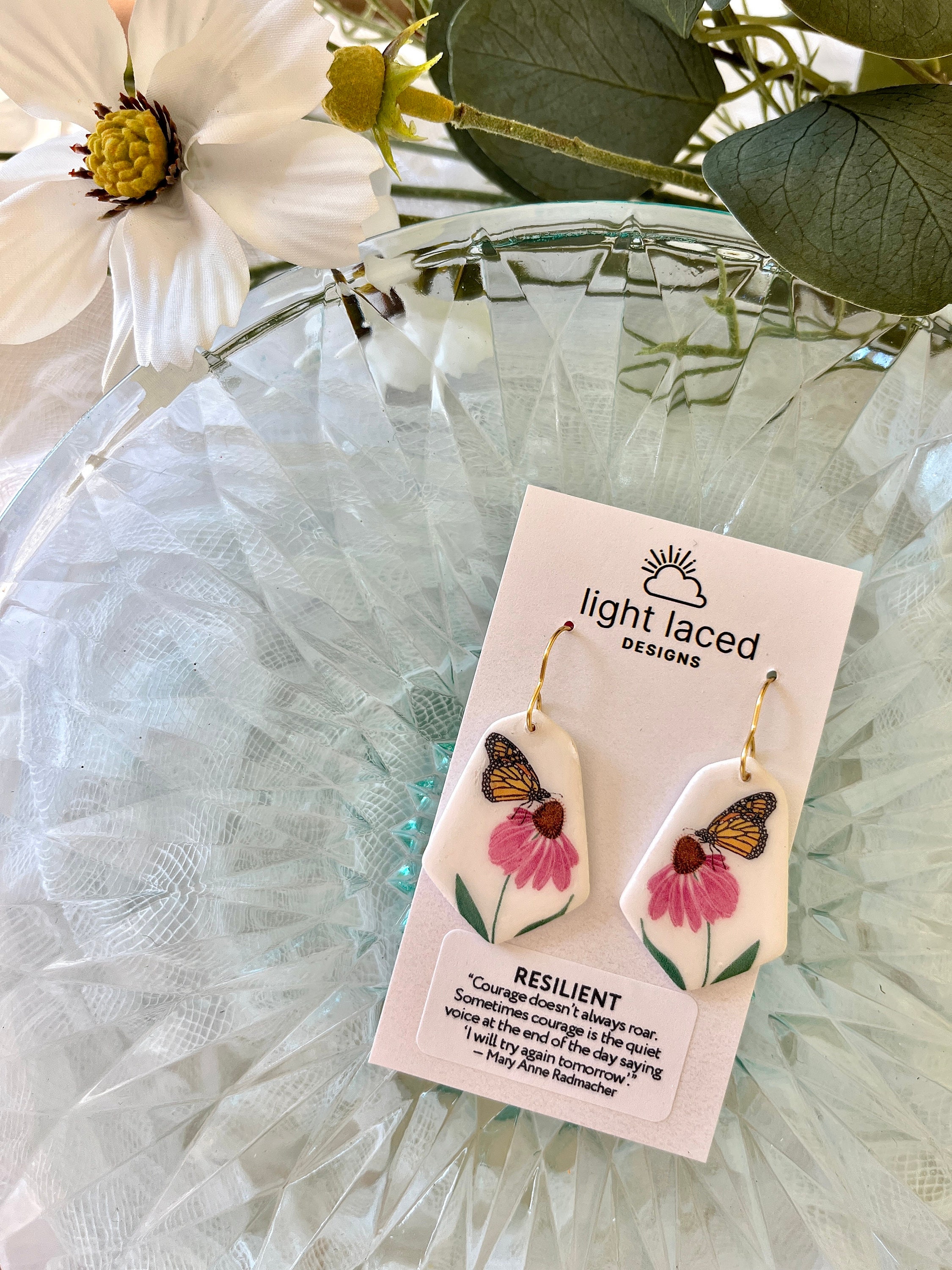 RESILIENT | Butterfly & Echinacea | Spring/summer Collection | Floral ...