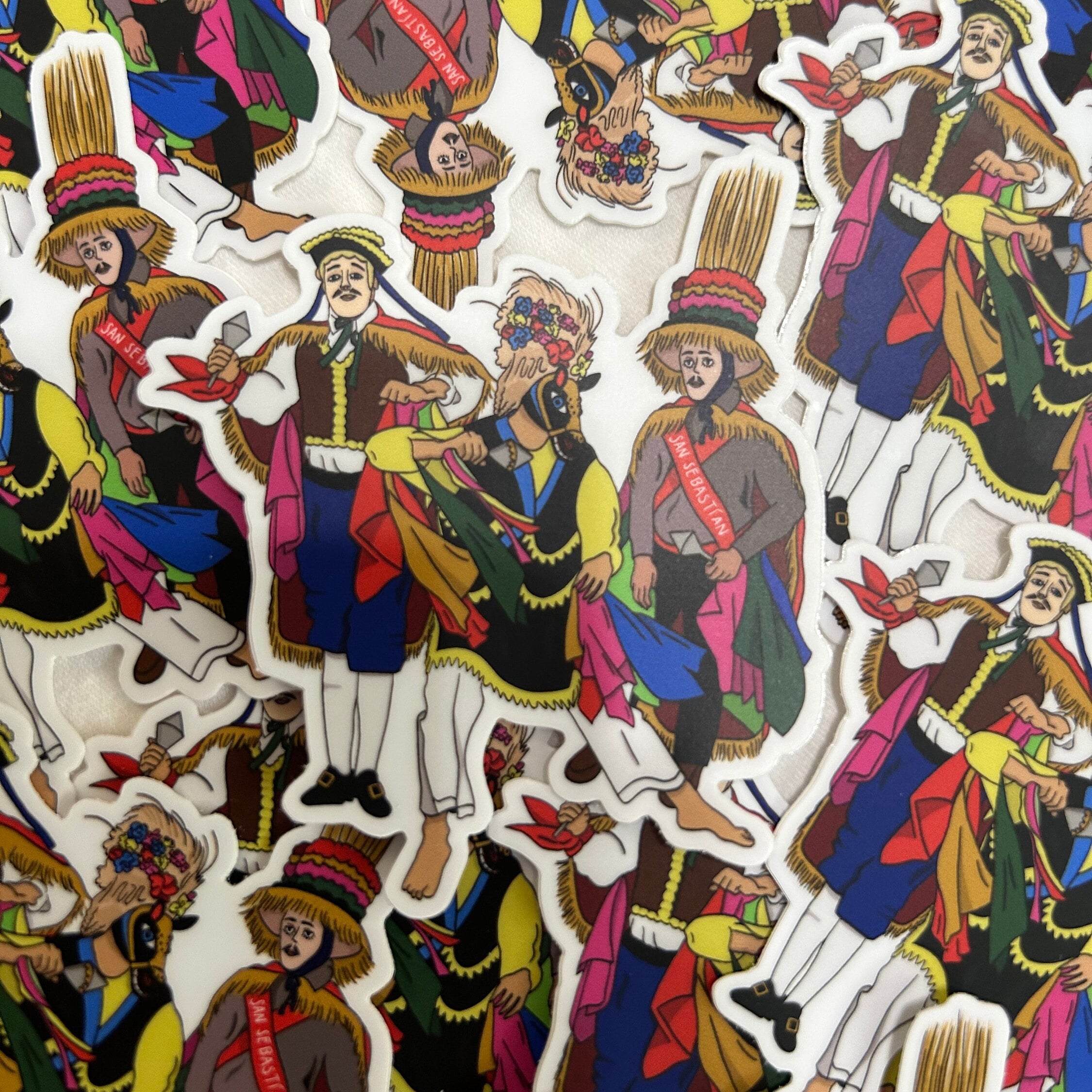 El Güegüense Nicaraguan Dancer Sticker - Etsy