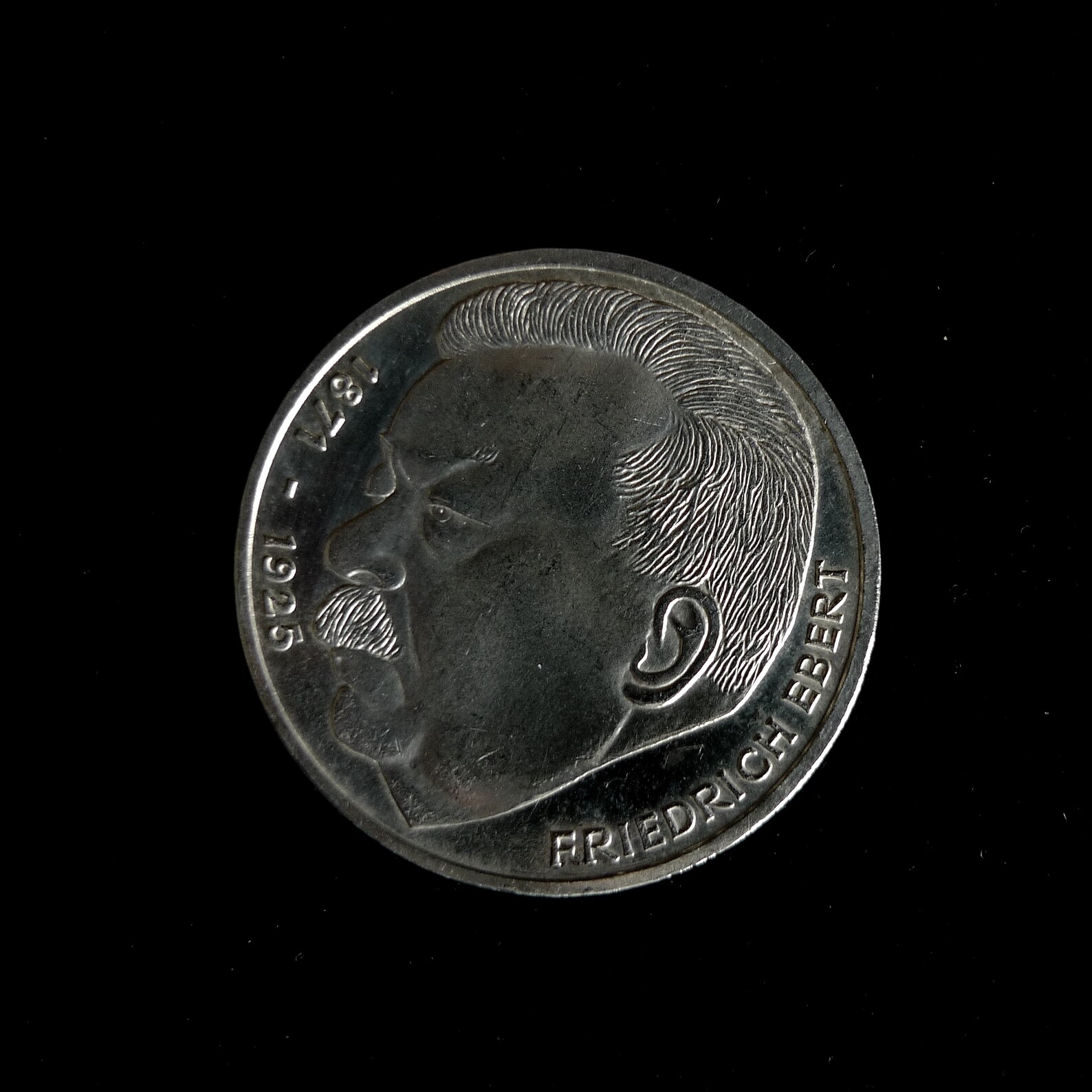 5 Deutsche Mark 1975 Friedrich Ebert 5 DM Silver Coin | Etsy