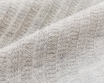 Cotton Spandex Rib Sweater 19X4 Ribbed Double Knit Fabric by - Etsy