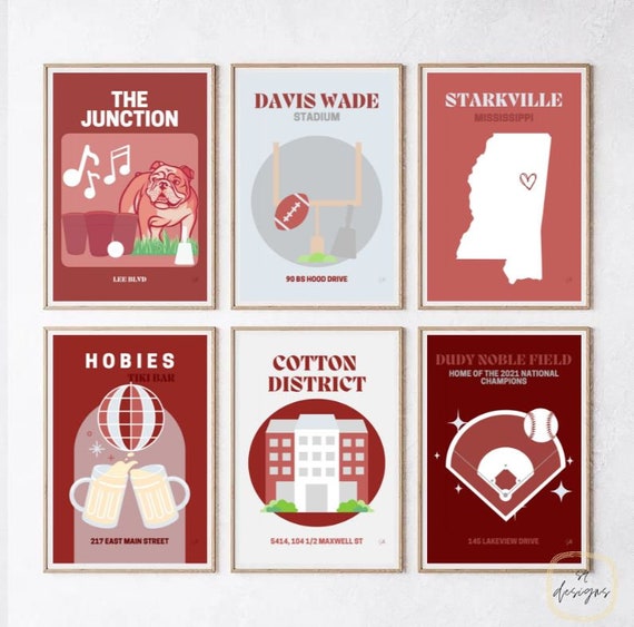 MSU Art Prints Bundle 2 - Etsy