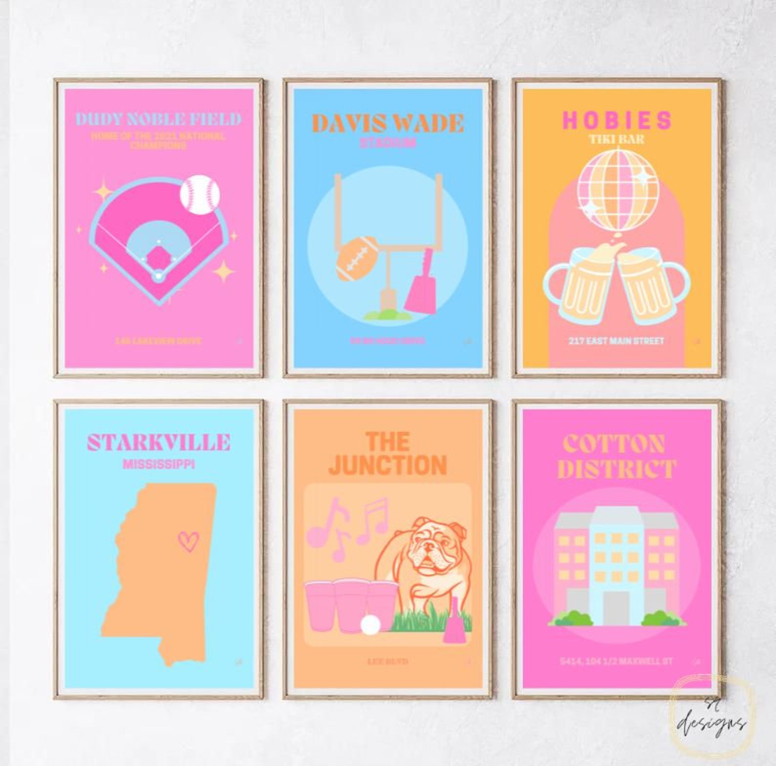 MSU Art Prints - Bundle 1 - Etsy