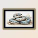 Blue Snake Cross Stitch Pattern, Instant Download, Printable PDF ...