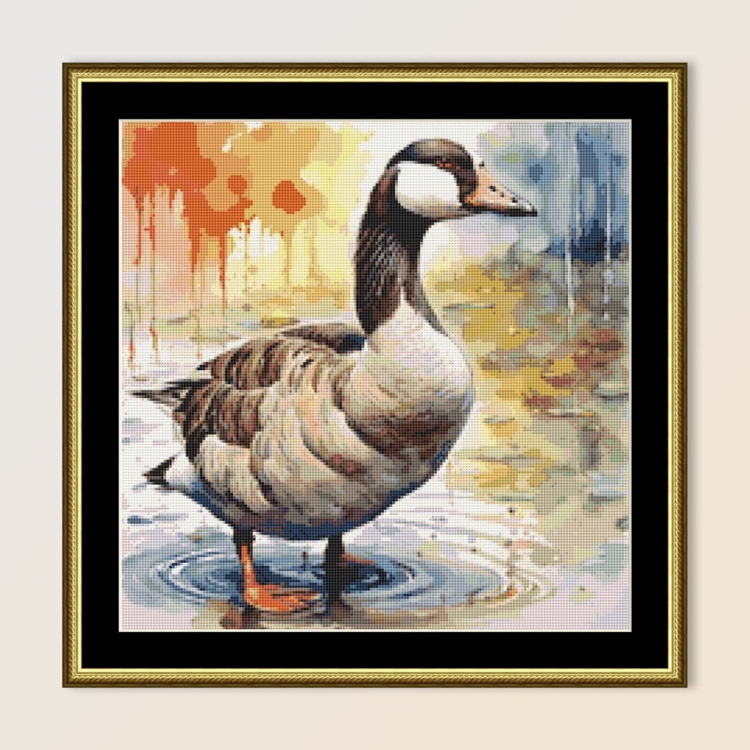 Canada Goose Cross Stitch Pattern, Instant Digital Download, Printable ...