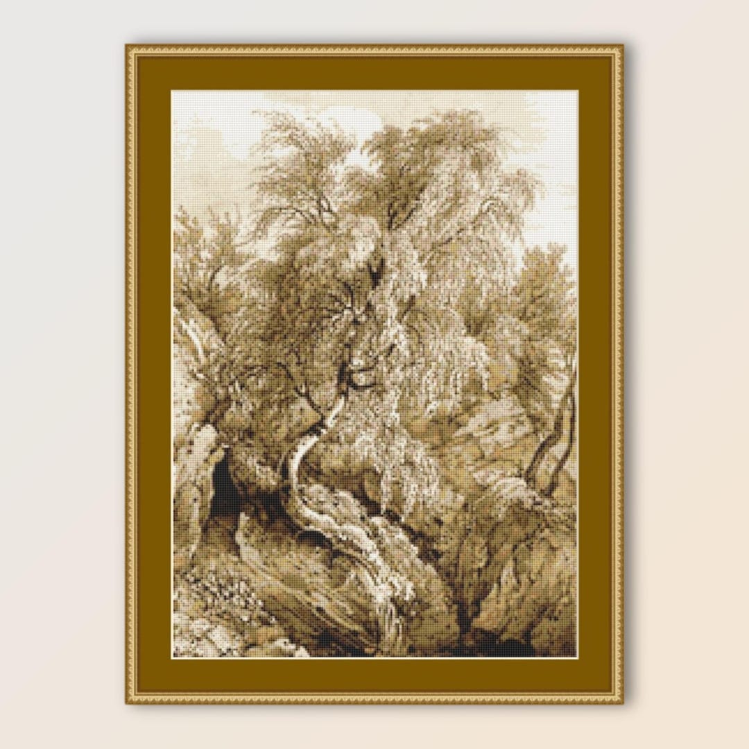 Birch Trees Cross Stitch Pattern, Instant Download, Printable PDF ...
