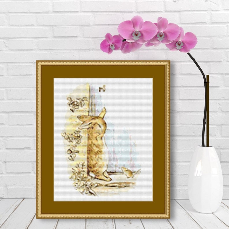 Peter Rabbit Cross Stitch Pattern, "peter Began to Cry", Instant ...