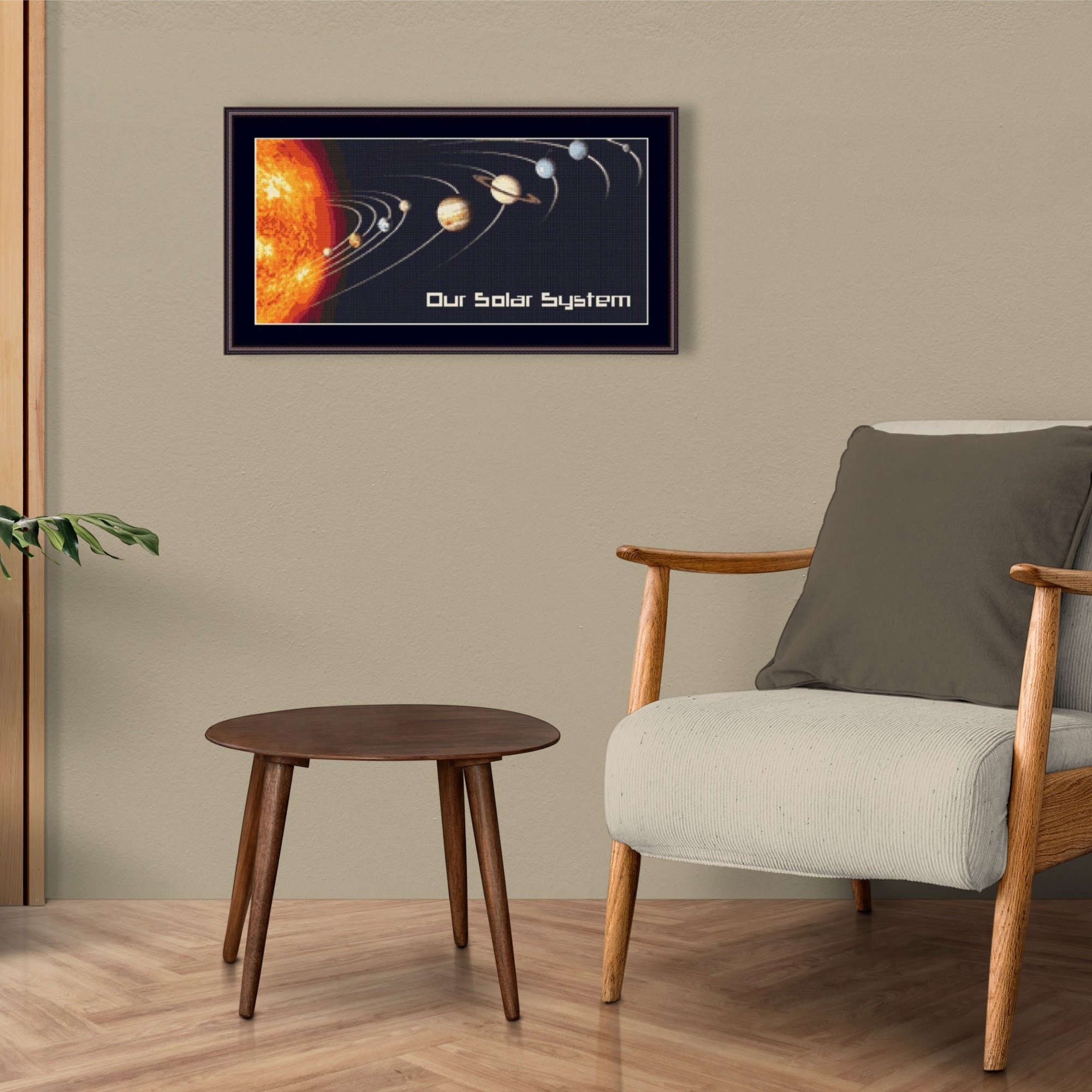 Solar System Cross Stitch Pattern, Instant Download, Printable ...