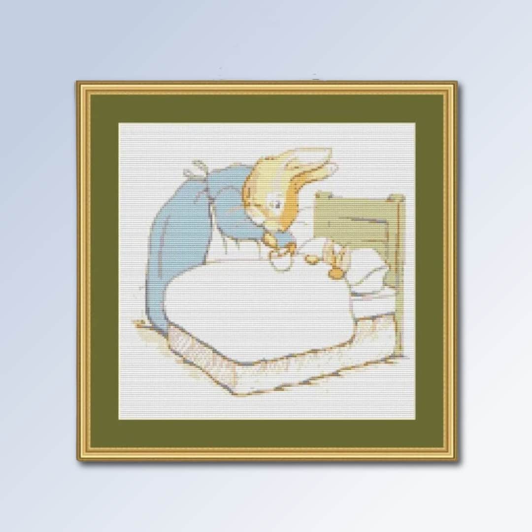 Peter Rabbit Cross Stitch Pattern, "chamomile Tea for Peter", Beatrix ...