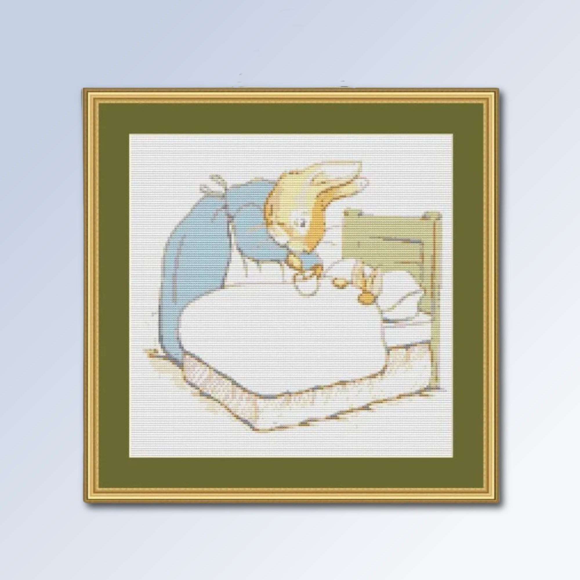 Peter Rabbit Cross Stitch Pattern, chamomile Tea for Peter, Beatrix ...