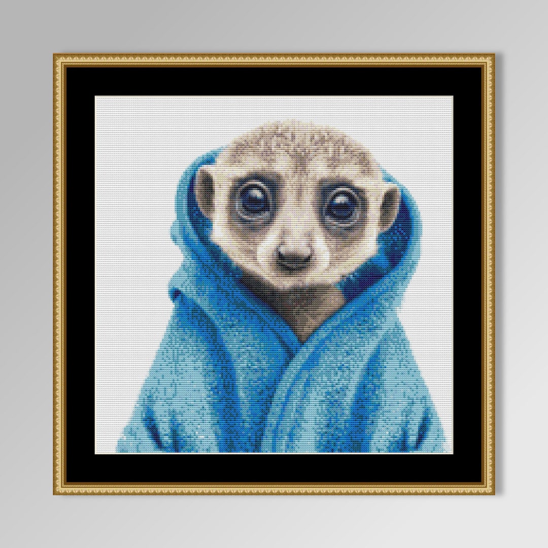 Meerkat Cross Stitch Pattern, Instant Download, Printable ...