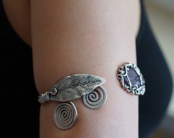 Wrapped Wire Arm Cuff - Etsy