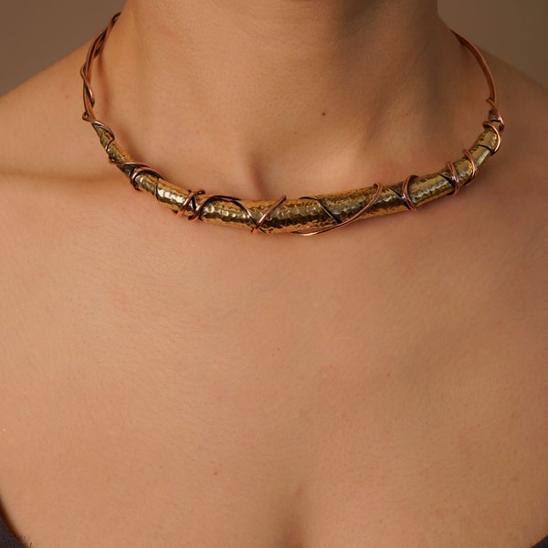 Copper Collar - Etsy