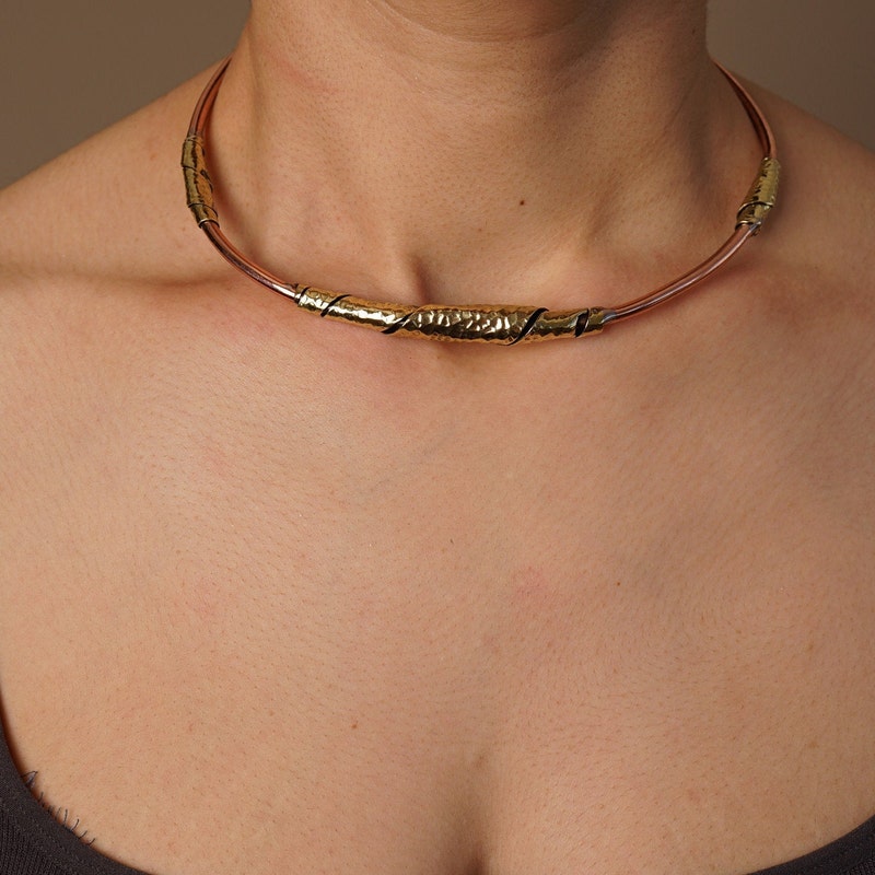 Copper Collar - Etsy
