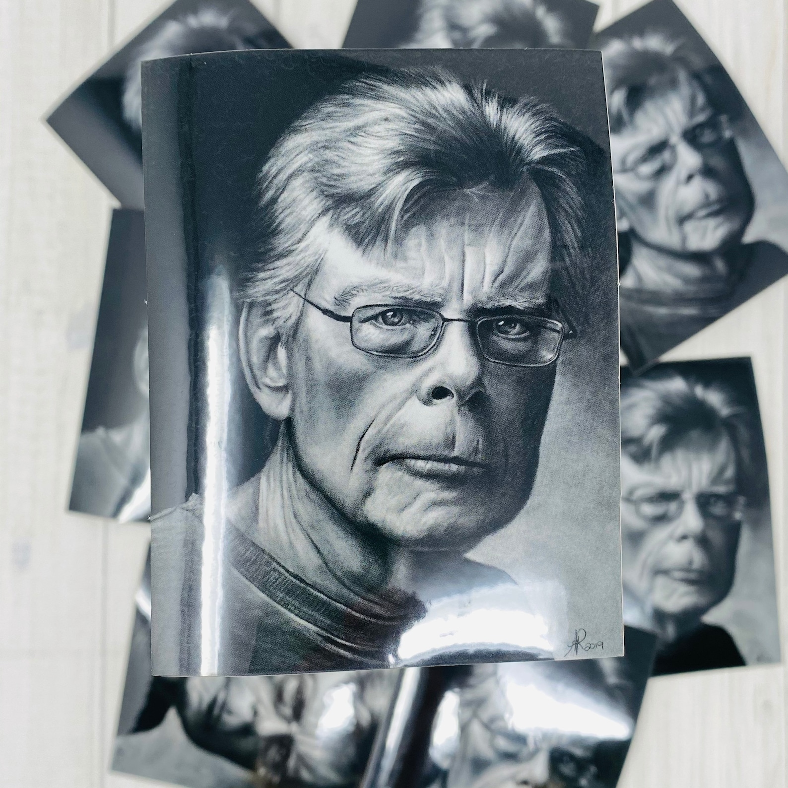 Vinyl Sticker, Stephen King, Portrait, Drawing Books, Book Lover ...