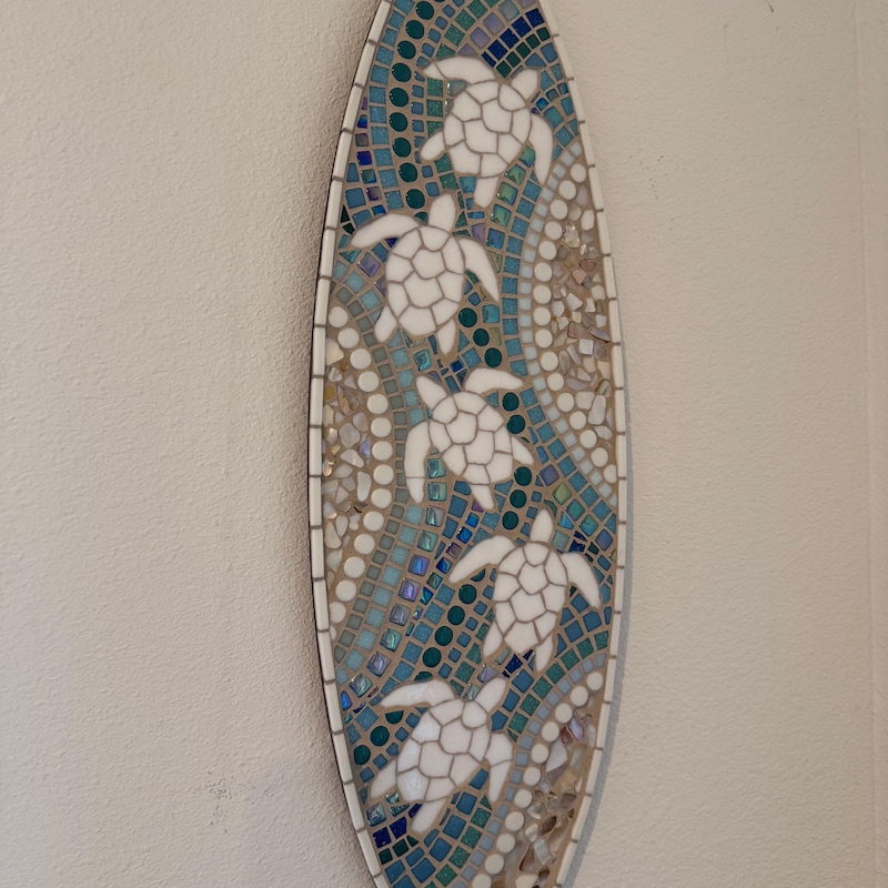 Mosaic Surfboard - Etsy